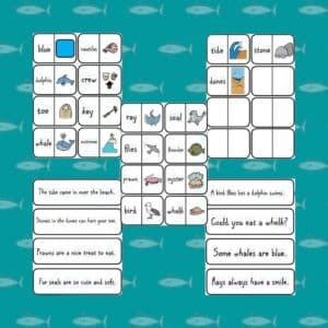 Under the Sea phase 5 Words and Sentences - Petal Resources