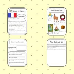 French Christmas Traditions Printable - Petal Resources