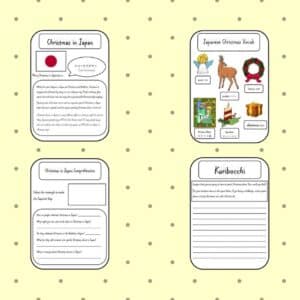 Japanese Christmas Traditions Activities - Petal Resources