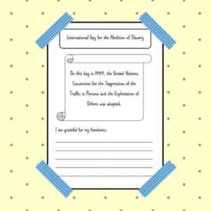 Free International Day For The Abolition of Slavery - Petal Resources