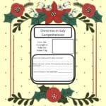 Italian Reading Comprehension Christmas Activity - Petal Resources