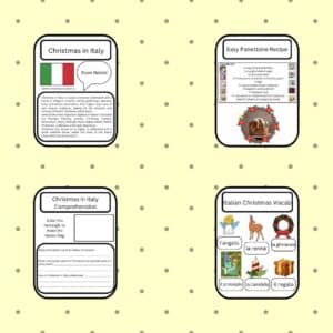 Italian Christmas Traditions Printable - Petal Resources